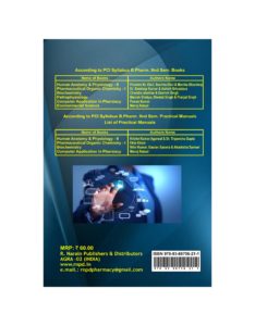 Practical Manual of Computer Application In Pharmacy | B. Pharm Books ...