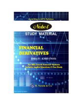 Financial Derivatives (FM03) | MBA Books & Study Material- RNPD